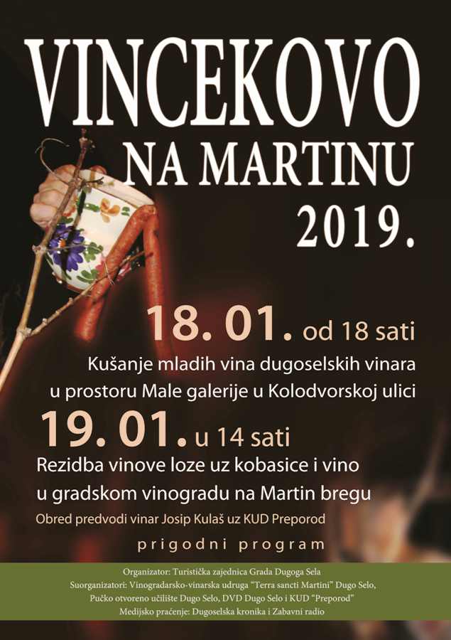 Obilježavanje vinogradarskog blagdana: VINCEKOVO na MARTIN BREGU nakon ...